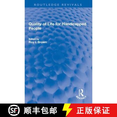 【3-4周达】Quality of Life for Handicapped People [9780367650025]