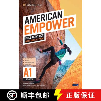 【3-4周达】American Empower Starter/A1 Full Contact with Digital Pack [9781108862233]