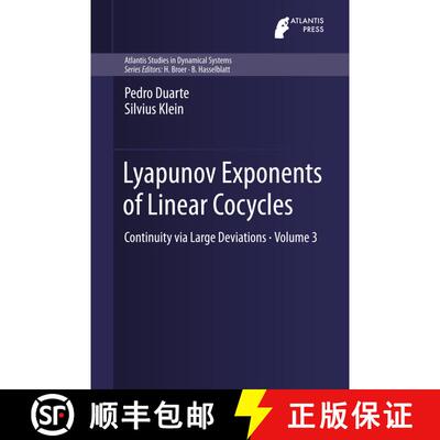 【3-4周达】精装 Lyapunov Exponents of Linear Cocycles : Continuity via Large Deviations [9789462391239]