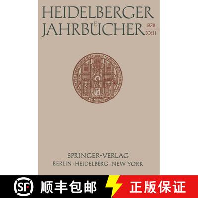【3-4周达】Heidelberger Jahrbücher [9783540088929]