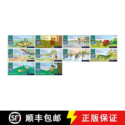 【3-4周达】Read Write Inc. Phonics: Sound Blending Book Bag Books Mixed Pack of 100 [9780198437796]