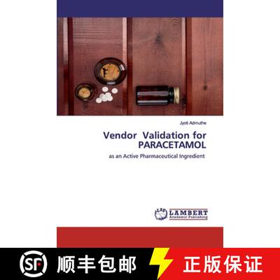 预订 Vendor Validation for PARACETAMOL [9786202517096]