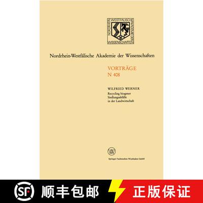 【3-4周达】Recycling Biogener Siedlungsabfalle in Der Landwirtschaft Moeglichkeiten Und Grenzen: 394.... [9783663000556]
