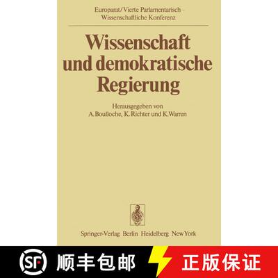 【3-4周达】Wissenschaft und demokratische Regierung : Kernpunkte der Vierten Parlamentarisch-Wissensc... [9783540082200]