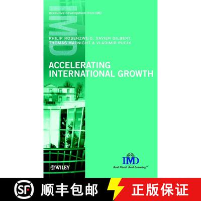 【3-4周达】精装 Accelerating International Growth [Wiley经管] [9780471496595]