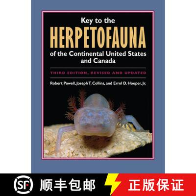 【3-4周达】Key to the Herpetofauna of the Continental United States and Canada (Revised) [9780700628902]
