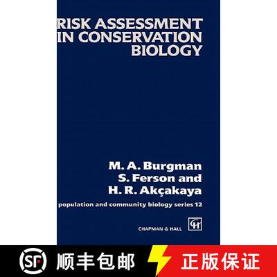 【3-4周达】精装 Risk Assessment in Conservation Biology [9780412350306]