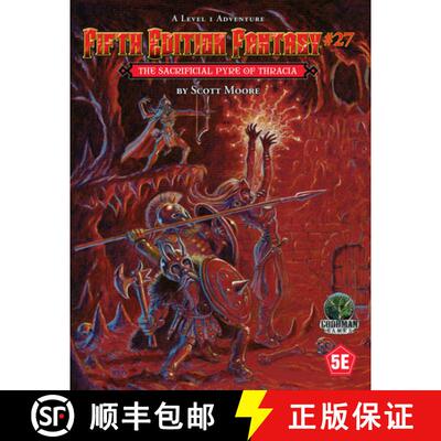 【3-4周达】Fifth Edition Fantasy #27: The Sacrificial Pyre of Thracia [9781961756533]