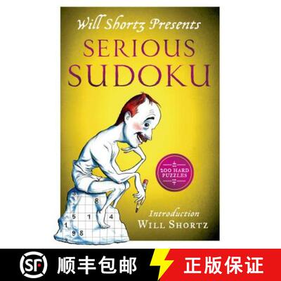 【3-4周达】Will Shortz Presents Serious Sudoku: 200 Hard Puzzles [9781250055989]