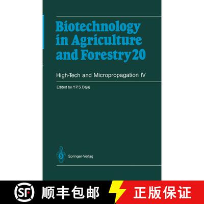 【3-4周达】精装 High-Tech and Micropropagation IV [9783540536611]