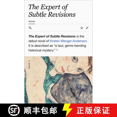 【3-4周达】The Expert of Subtle Revisions: A Novel [9780593798300]