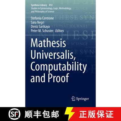 【3-4周达】Mathesis Universalis, Computability and Proof [9783030204495]