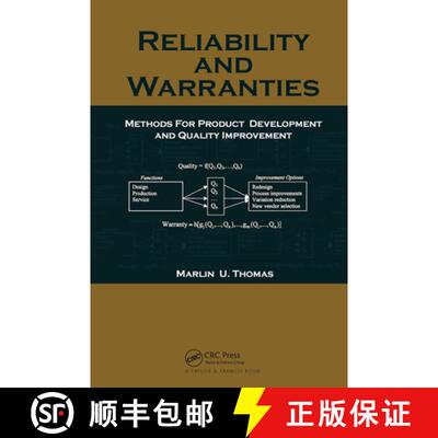 【3-4周达】Reliability and Warranties : Methods for Product Development and Quality Improvement [9780367453756]