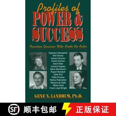 【3-4周达】精装 Profiles of Power & Success: Fourteen Geniuses Who Broke the Rules [9781573920520]