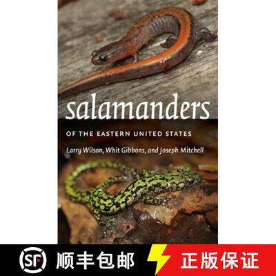 【3-4周达】Salamanders of the Eastern United States [9780820365732]