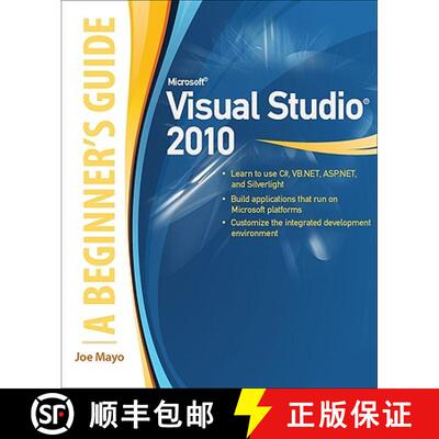 【3-4周达】Microsoft Visual Studio 2010: A Beginner's Guide [9780071668958]
