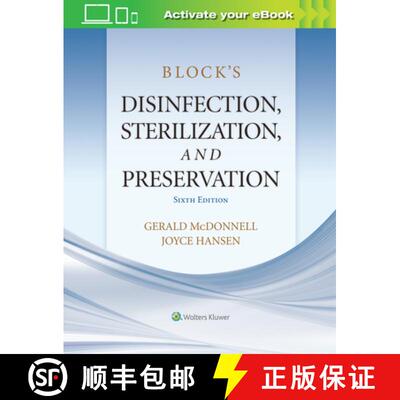 【3-4周达】精装 Block's Disinfection, Sterilization, and Preservation [9781496381491]