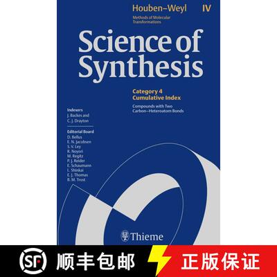 【3-4周达】Science of Synthesis: Houben-Weyl Methods of Molecular Transformations: Category 4/Compoun... [9783131485014]