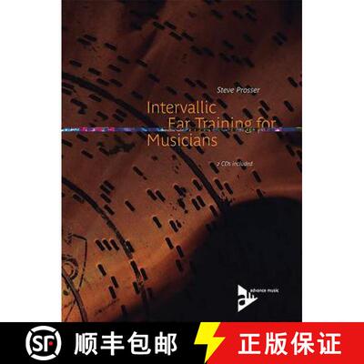 【3-4周达】Intervallic Ear Training for Musicians: Book & 2 CDs [9783892211075]