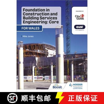 【3-4周达】Foundation in Construction and Building Services Engineering: Core (Wales): For City & Gui... [9781398328051]