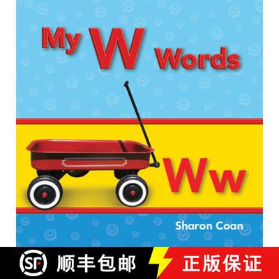 【3-4周达】My W Words (My First Consonants and Vowels) [9781433325618]