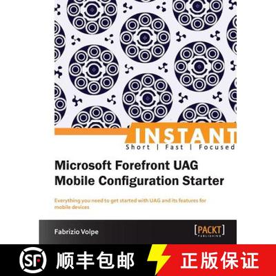 【3-4周达】Instant Microsoft Forefront UAG Mobile Configuration Starter [9781849688789]