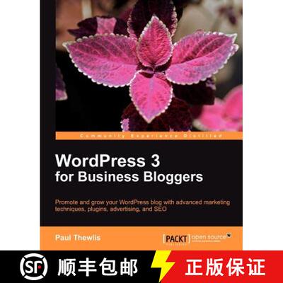 预订 Wordpress 3 for Business Bloggers [9781849511322]