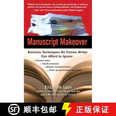 【3-4周达】Manuscript Makeover: Revision Techniques No Fiction Writer Can Afford to Ignore [9780399533952]