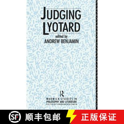 【3-4周达】Judging Lyotard [9780415052573]
