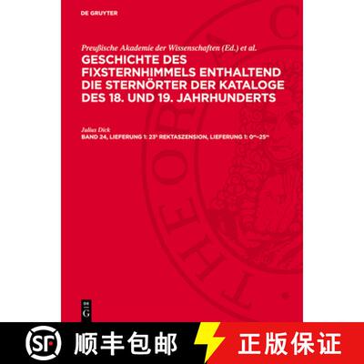 【3-4周达】Der Südliche Sternhimmel, Band 24: 23h Rektaszension, Lieferung 1: 0m-25m: Avgfsk-B, Abte... [9783112702000]