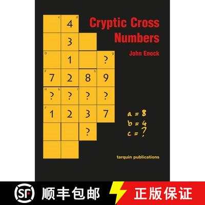 【3-4周达】Cryptic Cross Numbers: Cross Number Puzzles with a High Degree of Problem Solving [9781899618781]