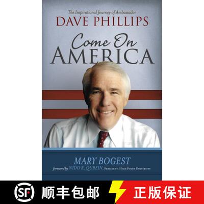 【3-4周达】精装 Come On, America : The Inspirational Journey of Ambassador Dave Phillips [9781683507192]