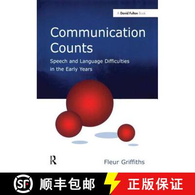 【3-4周达】精装 Communication Counts: Speech and Language Difficulties in the Early Years [9781138175044]