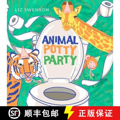 预订 Animal Potty Party : A Board Book for Toddlers [9798893961317]