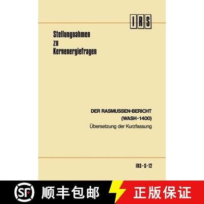 【3-4周达】Der Rasmussen-Bericht (Wash-1400): UEbersetzung Der Kurzfassung [9783662373682]