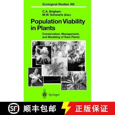 【3-4周达】精装 Population Viability in Plants : Conservation, Management, and Modeling of Rare Plants [9783540439097]