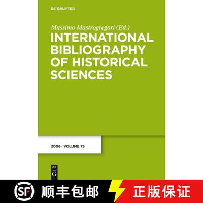 【3-4周达】精装 International Bibliography of Historical Sciences, Band 75, International Bibliograph... [9783110231403]