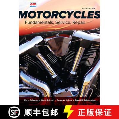 【3-4周达】Motorcycles: Fundamentals, Service, Repair [9781685844486]