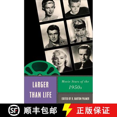 【3-4周达】精装 Larger Than Life – Movie Stars of the 1950s [9780813547664]