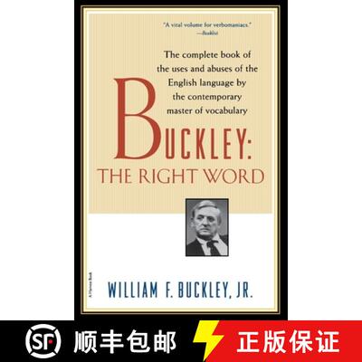 【3-4周达】Buckley: The Right Word [9780156005692]