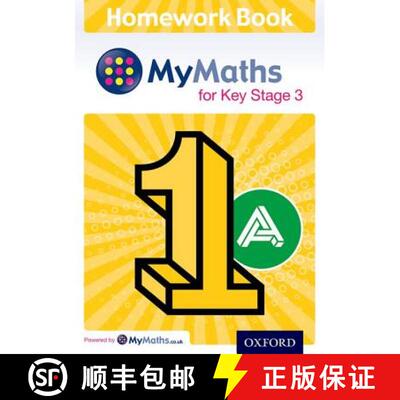 【3-4周达】Mymaths for Ks3 Homework Book 1a Single [9780198304449]