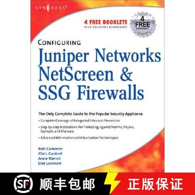 【3-4周达】Configuring Juniper Networks NetScreen and SSG Firewalls [9781597491181]