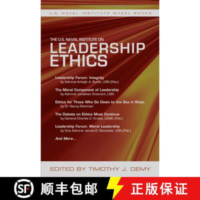 【3-4周达】The U.S. Naval Institute on Leadership Ethics : U.S. Naval Institute Wheel Book [9781682470060]