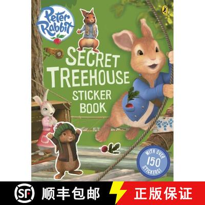【3-4周达】Peter Rabbit Animation: Secret Treehouse Sticker Activity Book [9780723295815]