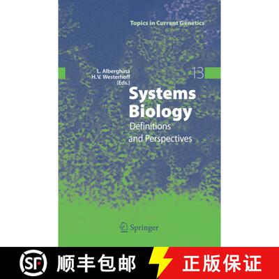 【3-4周达】精装 Systems Biology: Definitions and Perspectives [9783540229681]