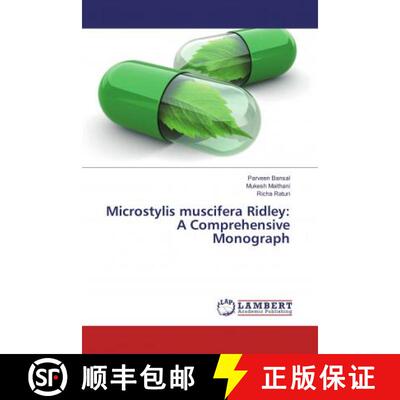 预订 Microstylis muscifera Ridley: A Comprehensive Monograph [9786137029145]