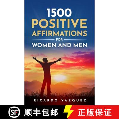 【3-4周达】1500 Positive Affirmations for Women and Men: Take advantage of the power of positive thin... [9798899651335]