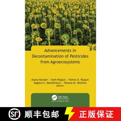 【3-4周达】精装 Advancements in Decontamination of Pesticides from Agroecosystems [9781774918104]