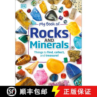 【3-4周达】My Book of Rocks and Minerals: Things to Find, Collect, and Treasure [9781465461902]