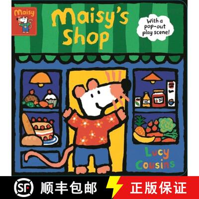 【3-4周达】Maisy's Shop: With a pop-out play scene!: Help Maisy tick off her shopping list and then p... [9781406385953]